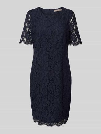 Christian Berg Knielanges Kleid mit Ausbrenner-Effekt