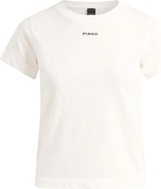 Pinko Pinko, Femme, Tops, Blanc, Taille: 40 FR T-Shirt