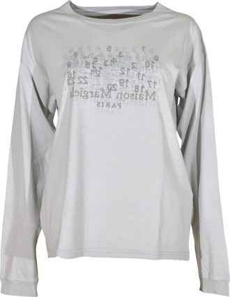 Maison Margiela Femme, Tops, Gris, Taille: 40 FR Maison Margiela T-shirts et polos