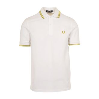 Fred Perry Homme, Tops, Blanc, Taille: S FP Tennis Polo