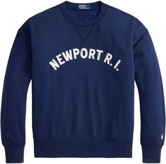Polo Ralph Lauren Sweat imprim&eacute; en coton m&eacute;lang&eacute;