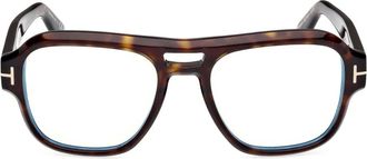 Tom Ford Eyewear lunettes de soleil à monture pilote - Marron