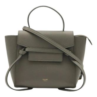 Celine Sac &agrave; main vintage doccasion - Femme - Pre-owned - Gris - Taille: ONE Size