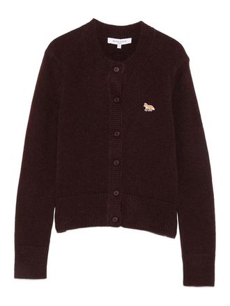 Maison Kitsun&eacute; Cardigan - Violet