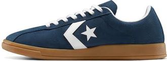 Converse Classic Trainer Suede Sport Plates Homme, Bleu marine/blanc chewing-gum, 40.5/41.5 EU
