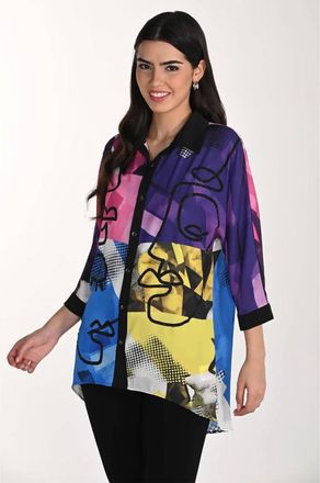 Frank Lyman Design Femme, Blouses et Chemises, Multicolore, Taille: 44 FR Chemises
