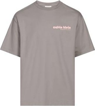 Calvin Klein T-shirt &agrave; logo en coton