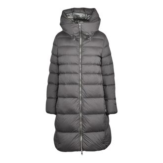 Add Crepe Nylon Daunenmantel - - Coats - Damen - Grau - L