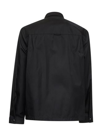 Prada Mens Shirt Re-Nylon Black Recycled Polyamide