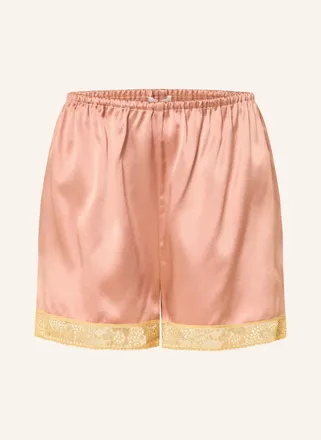 Eres Eres Schlafshorts Pretty Aus Seide orange