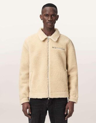 AllSaints Otis - Veste - Blanc ivoire