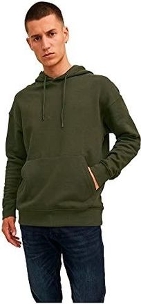Jack & Jones JJESTAR Basic Sweat Hood Sweatshirt Capuche, Colophane, M Homme