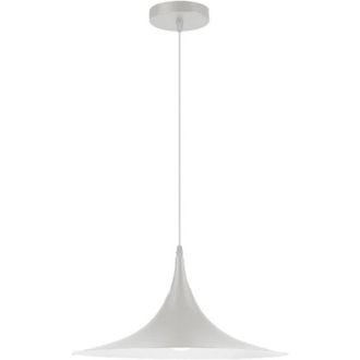 Trade Shop Suspension Lustre Plafond Style Contemporain Nordique Gravure E27 Metal B97 Blanc