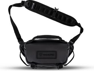 Wandrd Rogue Sling 3L Bag - Leichte, verstellbare, wetterfeste Kamera & Everyday One Strap Sling Bag (Y7-87G8-43G8), Schwarz, 3XL, Kuriertasche