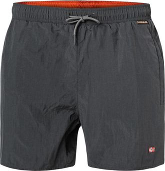 Napapijri Herren Badeshorts schwarz unifarben
