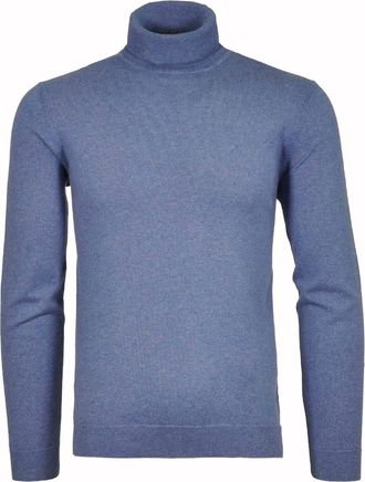 Ragman Herren Strickpullover mit Rollkragen, Baumwolle/Kaschmir Taube-073, 3XL