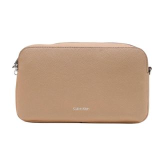 Calvin Klein Webbing 2x Gurt Gro&szlig;e Kameratasche - - Bags - Damen - Beige - ONE SIZE