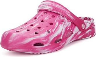 Eagsouni Sabots Mules Femmes Hommes Chaussures de Jardin Respirant Sandales de Plage Sport Piscine D&Eacute;t&eacute;, Rouge Rose, 37/37.5 EU, &Eacute;tiquetage 240