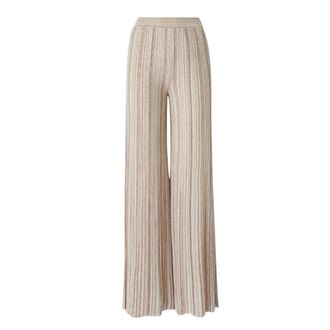 Missoni Wide Hosen - - Trousers - Damen - Beige - M