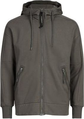 C.P. Company Sweat &agrave; capuche en coton avec lunettes int&eacute;gr&eacute;es