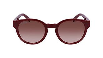 Lacoste Lunettes de Soleil L6000S 603 DARK RED 51/22/145 Femme