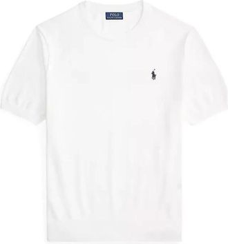 Polo Ralph Lauren Homme, Pulls, Blanc, Taille: S Majica