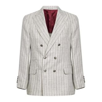 Brunello Cucinelli Herren, Jacken, Beige, 2XLGr&ouml;&szlig;e