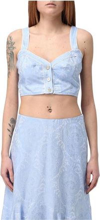 Etro Damen, Oberteile, Blau, XSGröße