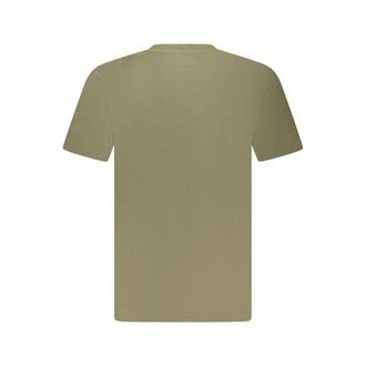 Timberland Logo-Embroidered Organic Cotton T-Shirt - Green