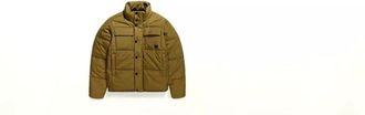 G-Star Kurzjacke G-star Raw FOUNDATION PADDED Jacket Herren Jacken, OLIVGRÜN. in Unifarbe