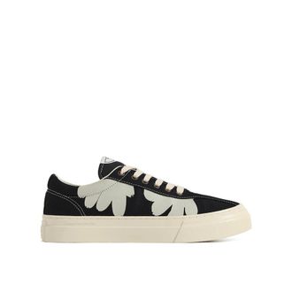 Stepney Workers Club Handbemalte Leinwand-Sneaker schwarz-wei&szlig; - - Shoes - Herren - Schwarzk - 37 EU