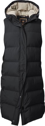 G.I.G.A. DX Damen Gw 68 Wmn Qltd Vst Steppweste Funktionsweste in Daunenoptik mit Kapuze, Schwarz, 36 EU