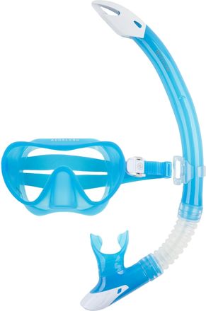 Aqualung Combo Nabul - Tauchmaske + Schnorchelset für Erwachsene mit 180° Sicht, UV-Schutz, beschlagfreien und auslaufsicheren Gläsern, ideal für Unterwasserta
