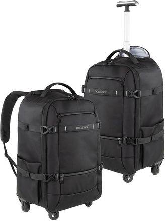 Normani Reisetrolley mit Rucksack Funktion Noyon Handgepäck Tasche 37L | Carry-On Bag mit 4 Rollen