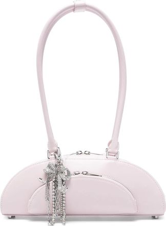 Self Portrait Curved Charm Shoulder Bag