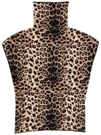 Circus Hotel Animal Print Viscose Blouse - Multicolor