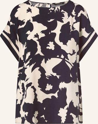 Comma Comma Blusenshirt blau