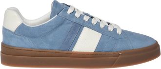 Baldinini Homme, Chaussures, Bleu, Taille: 41 EU Suede Baskets