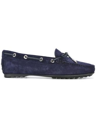 Tod's Loafer mit Schleife - Blau