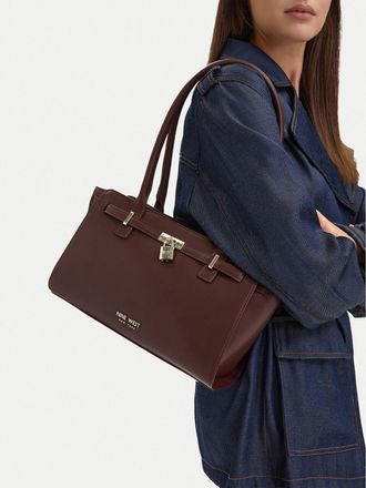 Nine West Handtasche Nine West EO-GOLDEN FRAME-LDA9424 Braun