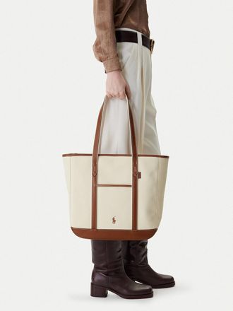 Polo Ralph Lauren Handtasche Polo Ralph Lauren 428968158001 &Eacute;cru