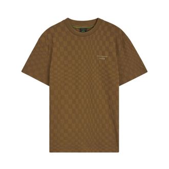HUGO BOSS Regular-Fit Logo T-Shirt - - Tops - Herren - Braun - M