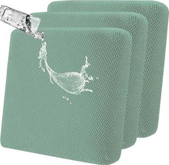 Shanna Housses De Coussins Dassise Extensibles Et Antidérapantes : Lot De 3 Housses Modernes Pour Coussins De Canapé, Résistantes À Leau, Adaptées Pour Siège