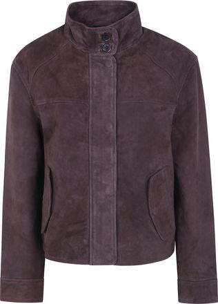 Jcsophie Goat Leather Jacket Praia