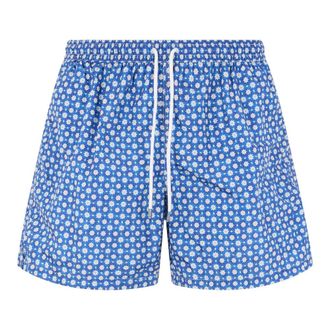 Fedeli Homme, Maillots de bain, Bleu, Taille: S Madeira Swim Shorts