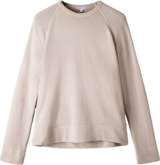 James Perse Homme, Sweatshirts et sweats &agrave; capuche, Beige, Taille: S Vintage French Terry SweaT-shirt