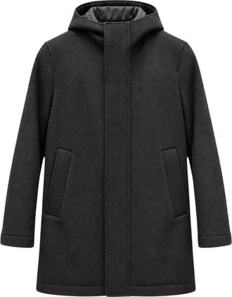 Manuel Ritz Neoprenmantel - - Coats - Herren - Grau - XL