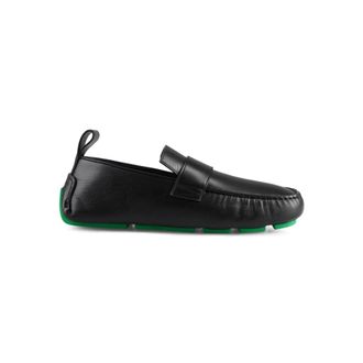 Bottega Veneta Schwarzer Wellensittich Loafer Schuhe - - Shoes - Herren - Schwarzk - 40 EU