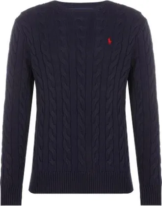 Polo Ralph Lauren Pull en maille torsad&eacute;