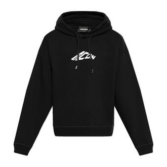 Dsquared2 Hoodie mit Logo - - Sweatshirts & Hoodies - Herren - Schwarzk - S